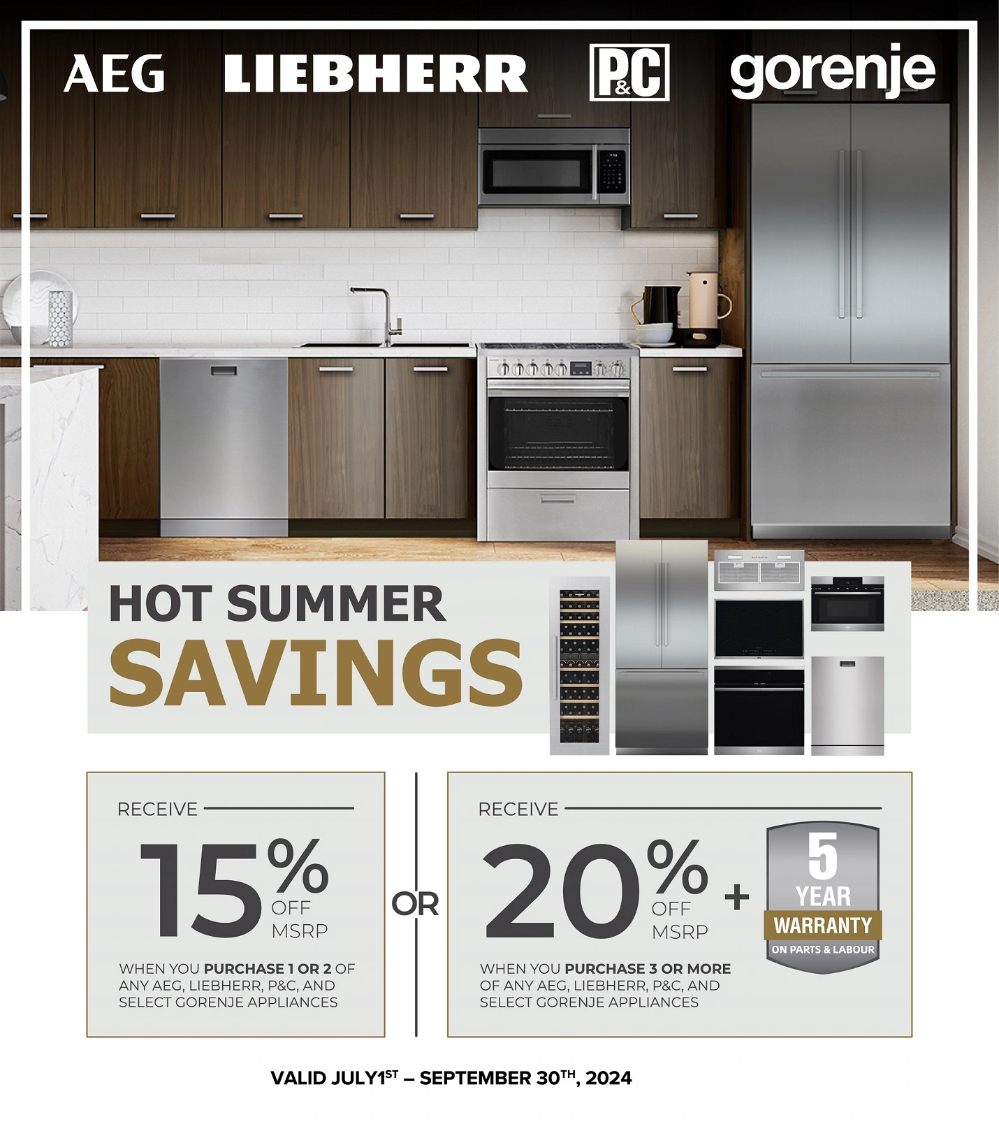 Kitchen Appliances Package Deals Toronto, Ontario, Canada