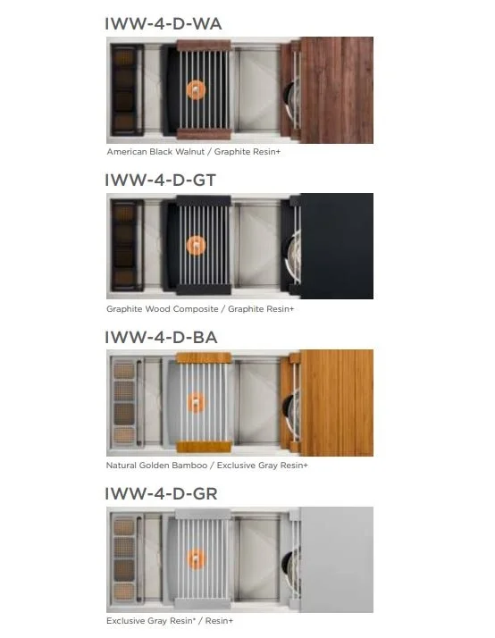 The Galley IWW-4-D Ideal Work & WashStation - Castle Kitchens