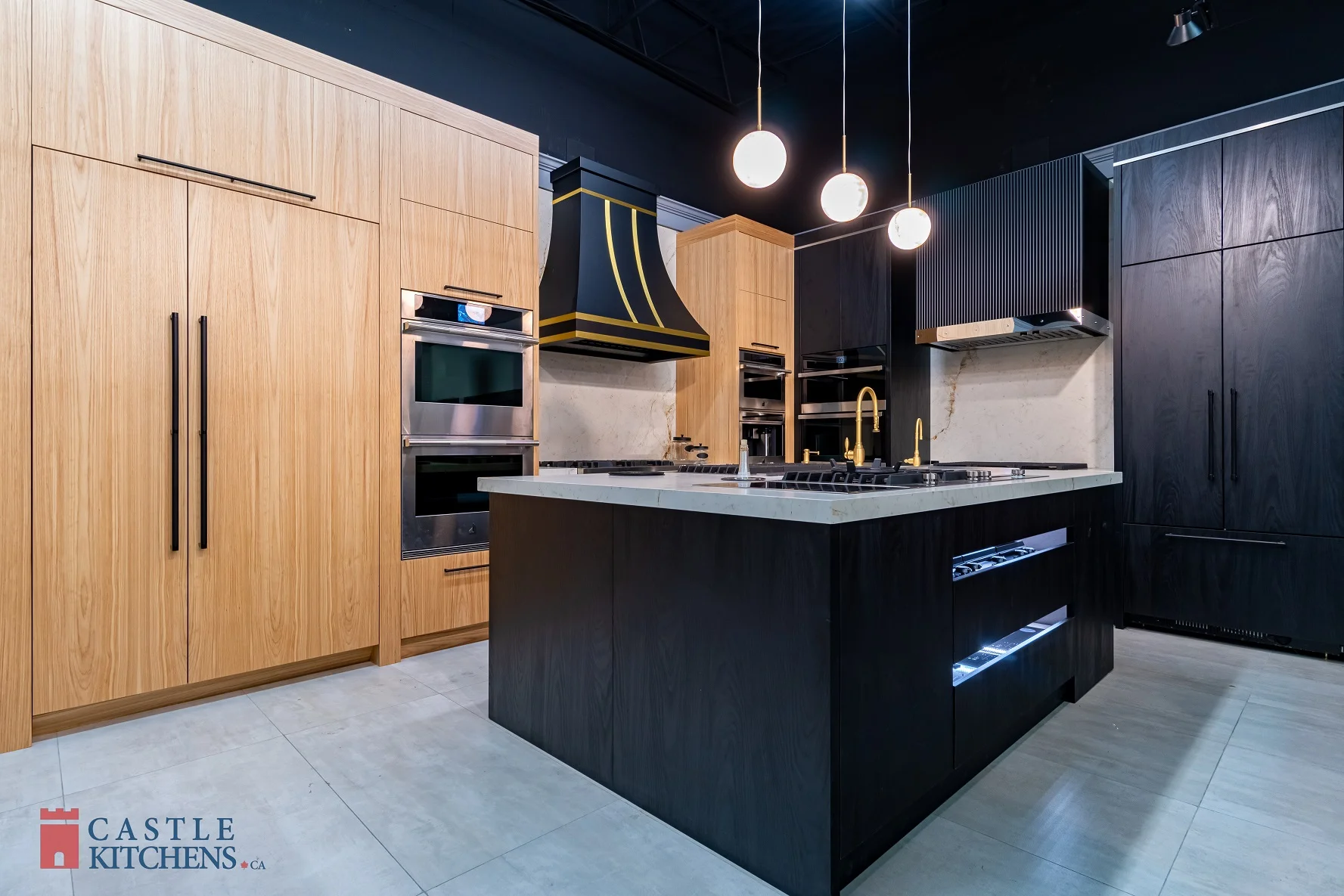 Modern Showroom Kitchen Display Toronto, Markham - Castle Kitchens