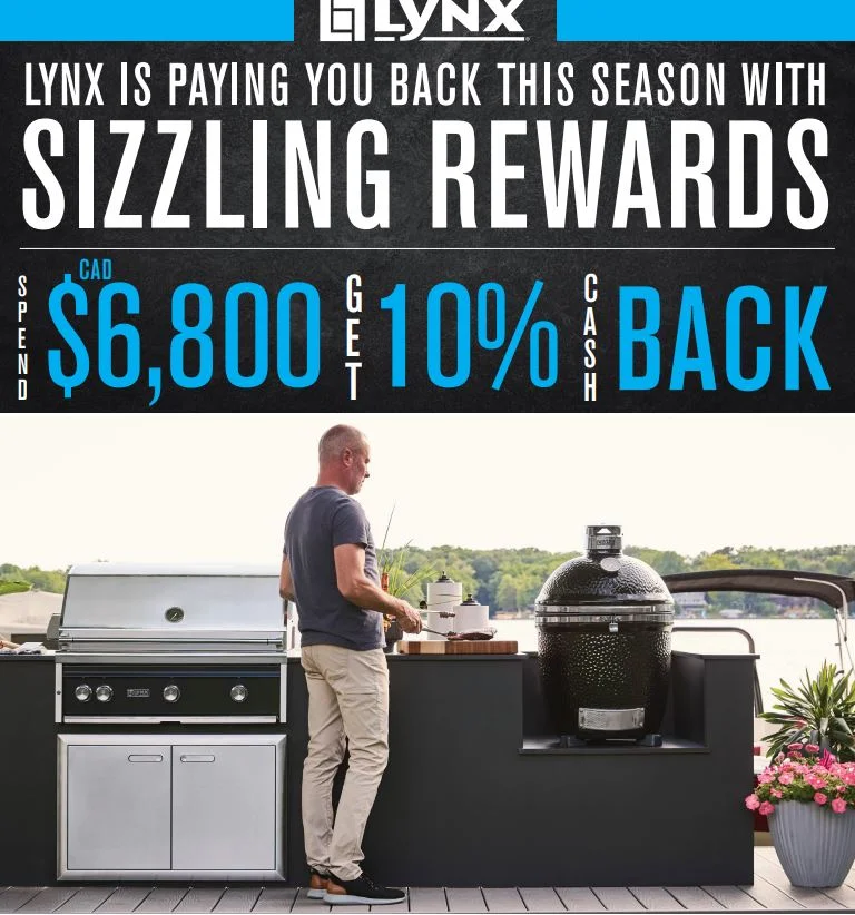 Lynx Grills Canada Promotion - Castle Kitchen And Appliances
